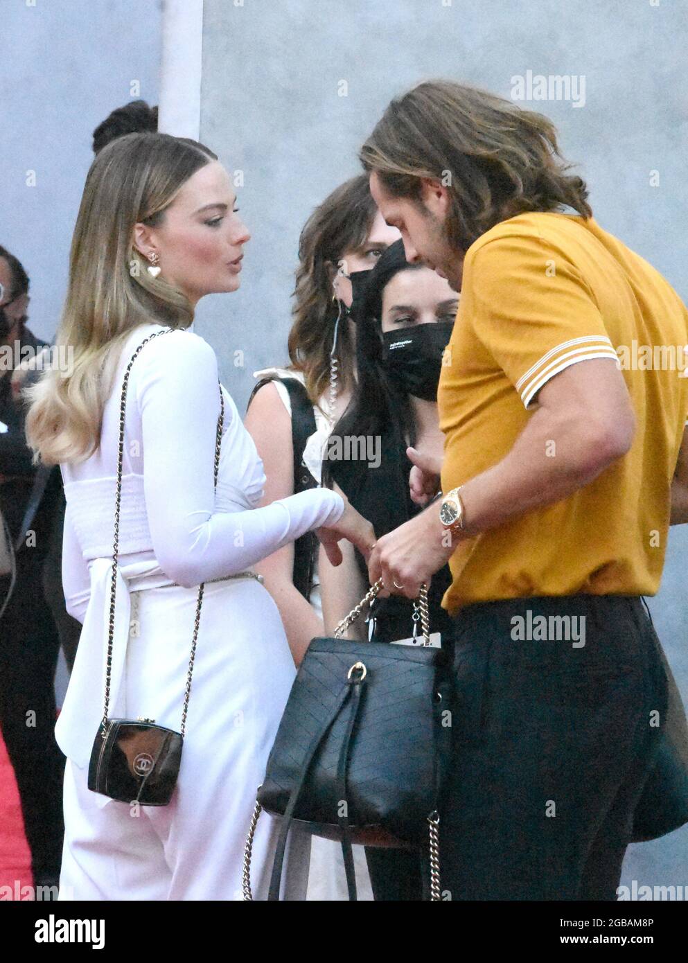Margot Robbie And Tom Ackerley