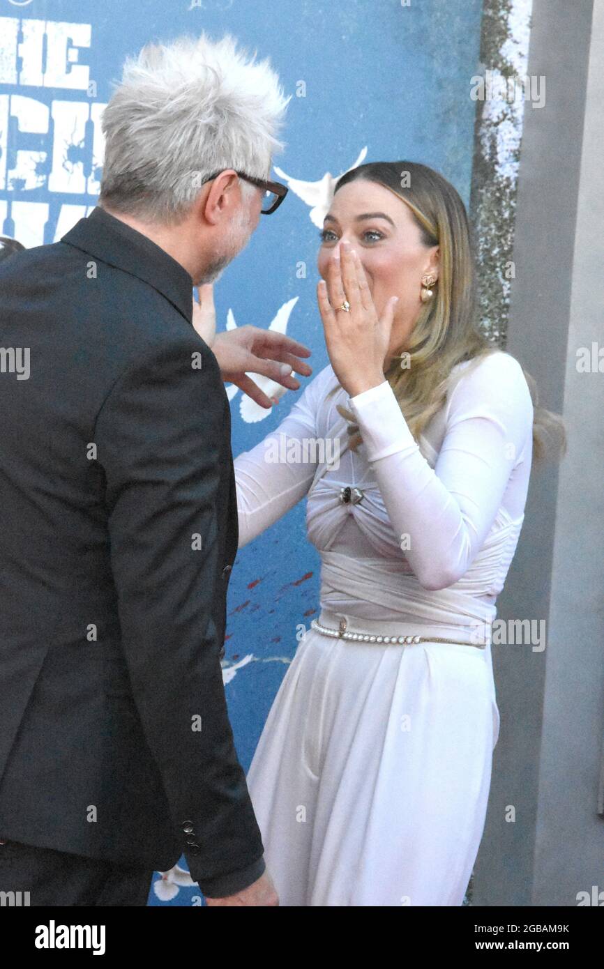 Los Angeles, California, USA 2nd August 2021 Director James Gunn and ...