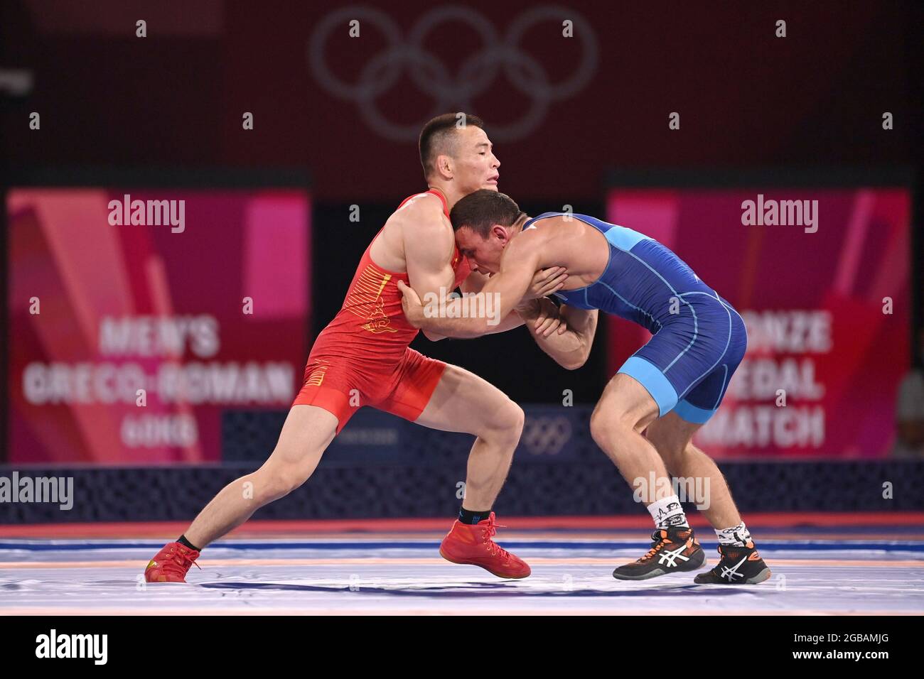 Tokyo olympics 2020 wrestling hi-res stock photography and images - Alamy