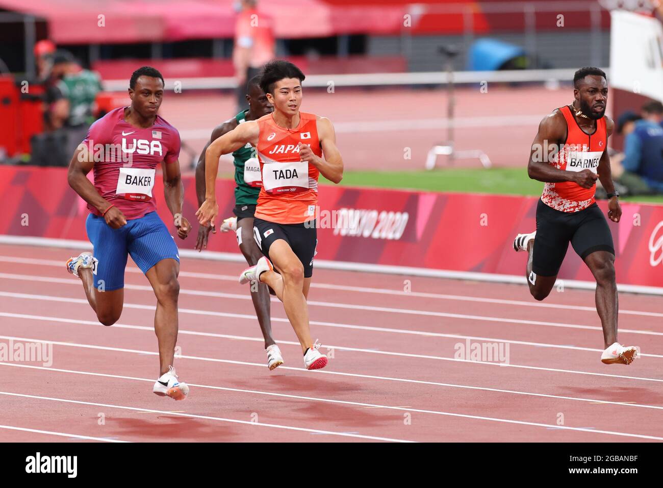 Shuhei Tada (JPN), JULY 31, 2021 - Athletics : Men's 100m Round 1 ...