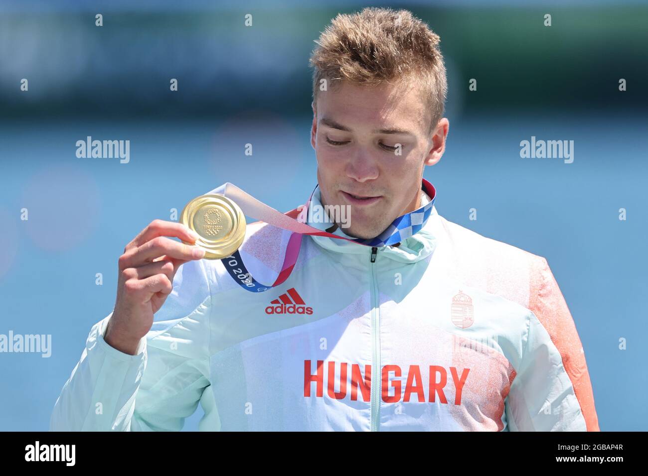 Tokio, Japan. 03rd Aug, 2021. Canoe: Olympics, men, kayak single, 1000m ...