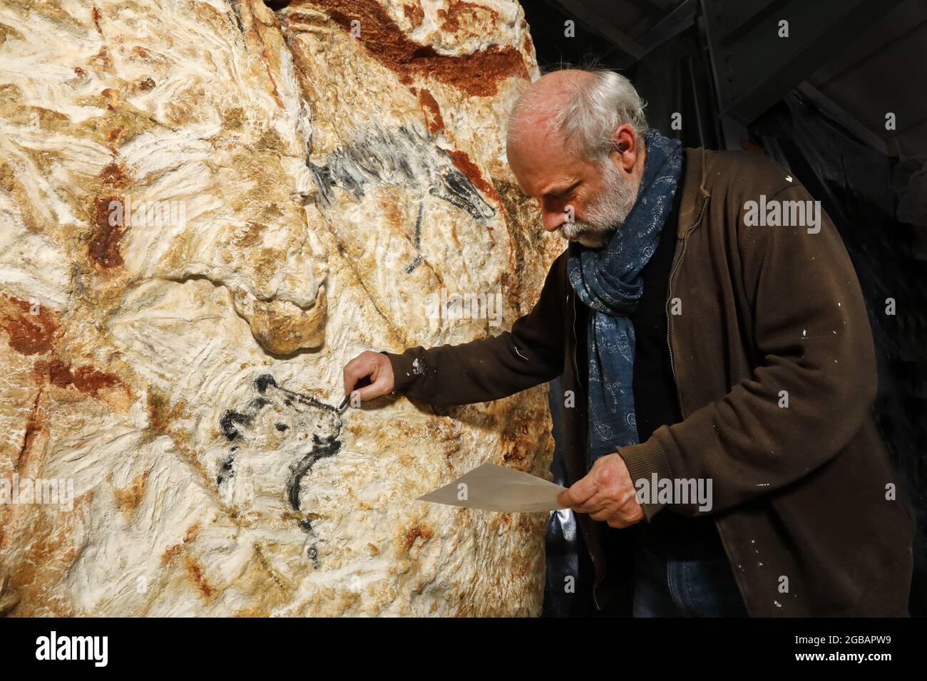 The Cosquer cave is an archeological treasure submerged in the creek of ...