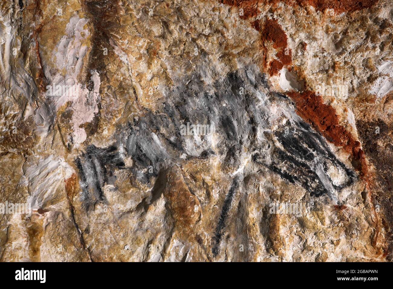 The Prehistorian and Plastician Gilles Tosello is responsible for ...
