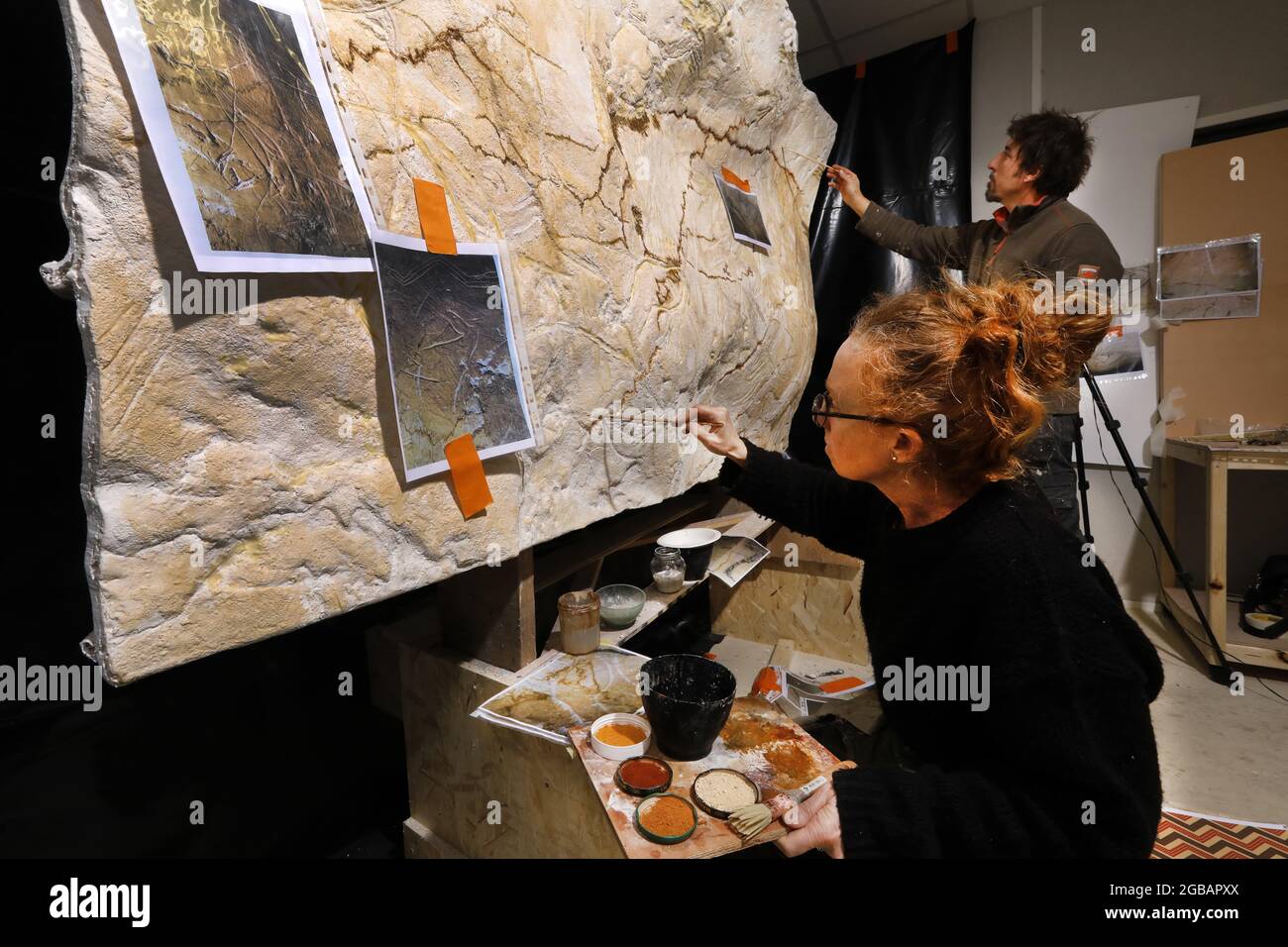 The Cosquer cave is an archeological treasure submerged in the creek of ...