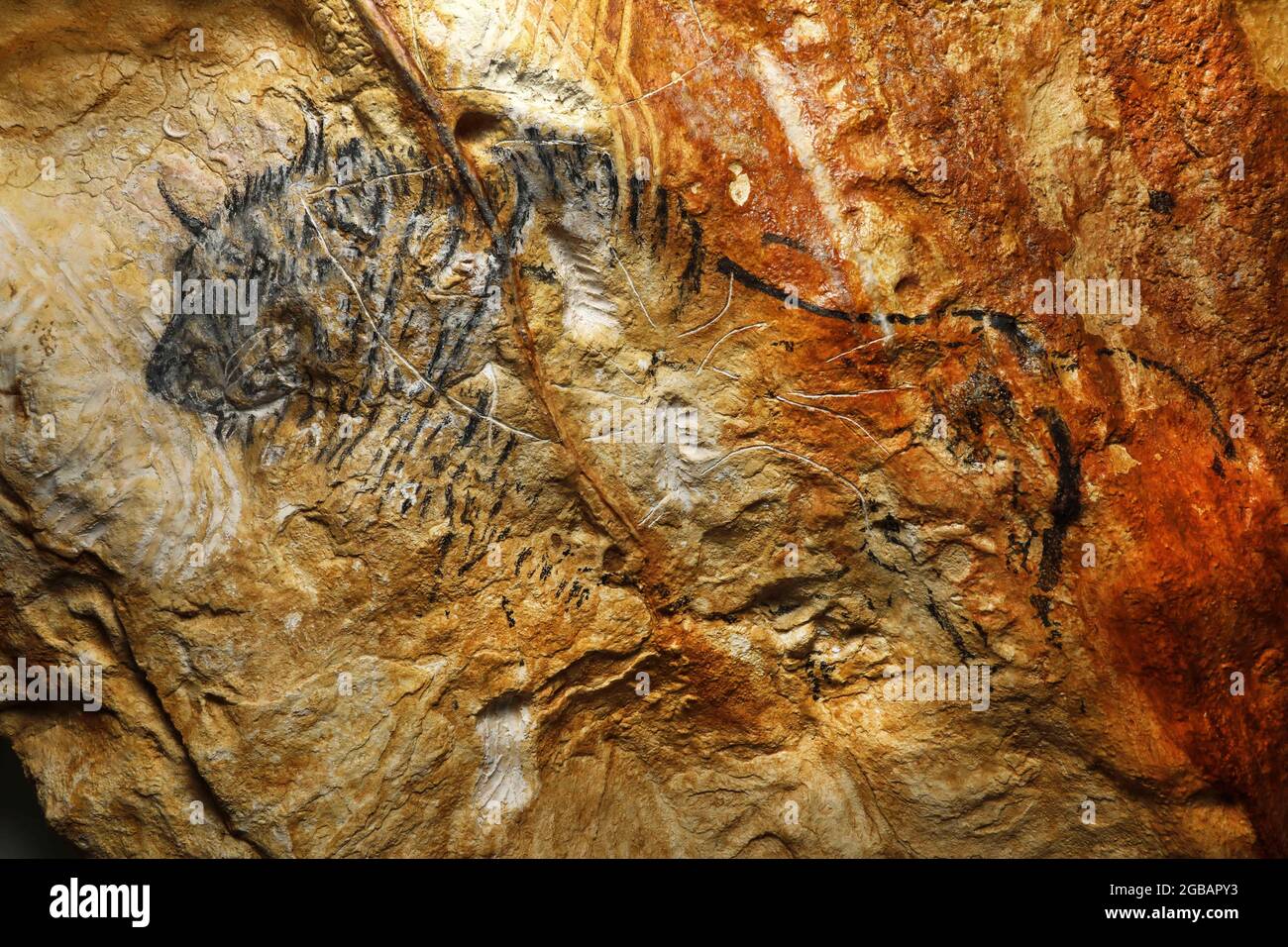 The Prehistorian and Plastician Alain Dalis is responsible for ...