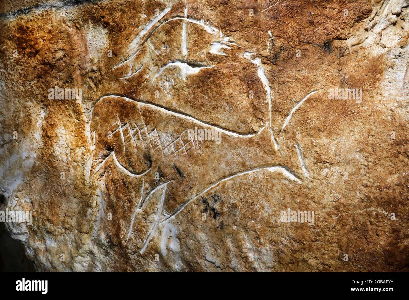 The Prehistorian and Plastician Alain Dalis is responsible for ...