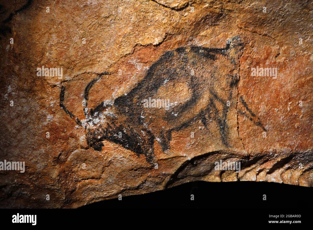 The Prehistorian and Plastician Gilles Tosello is responsible for ...
