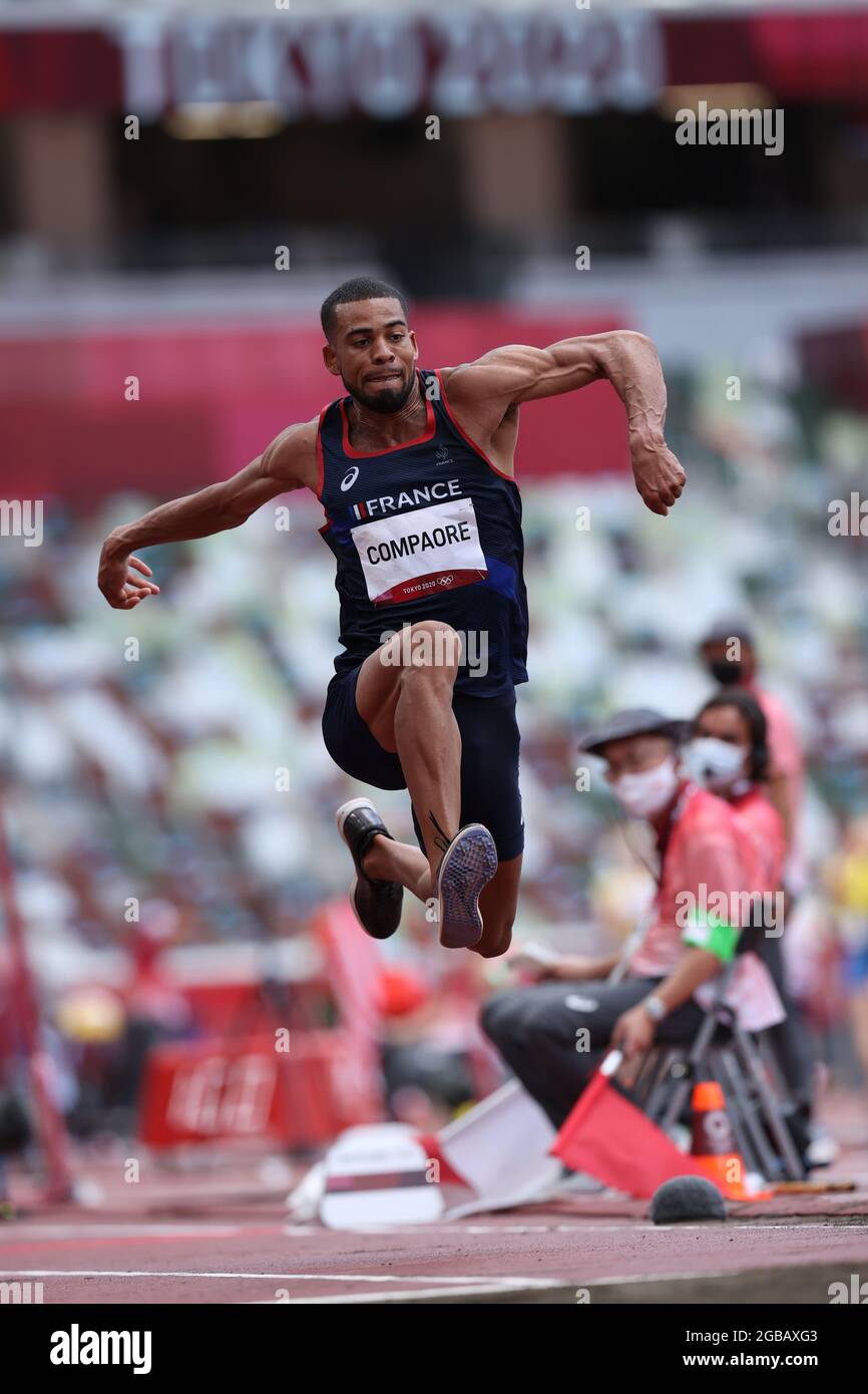 Tokyo, Japan. 3rd Aug 2021. COMPAORE Benjamin (FRA) AUGUST 3, 2021 ...