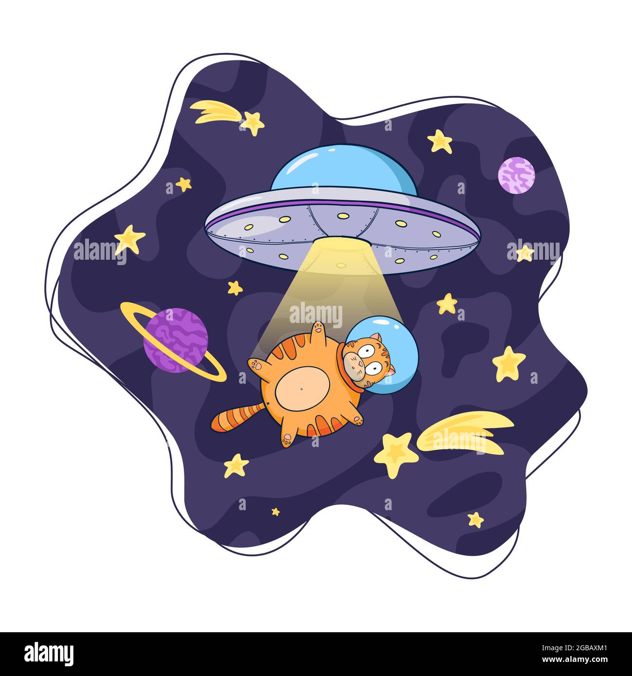 Spaceman cartoon Stock Vector Images - Alamy