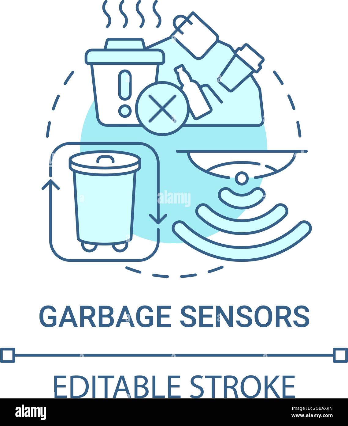 Smart garbage bin Cut Out Stock Images & Pictures - Alamy