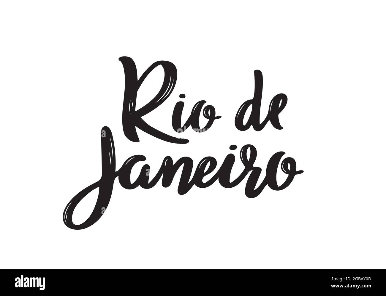 Rio poster Black and White Stock Photos & Images - Alamy