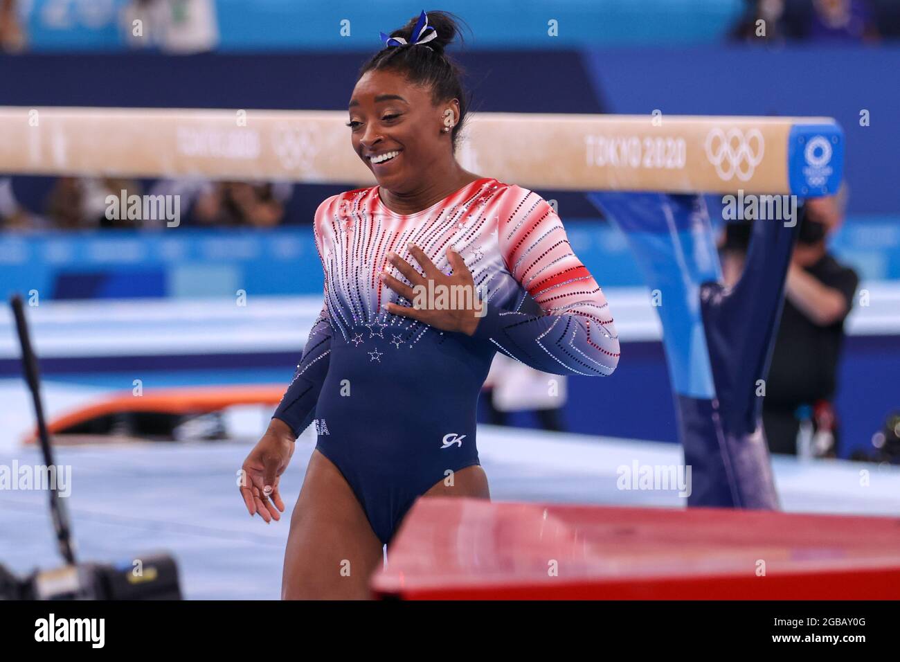 Tokyo Japan 03rd Aug 2021 Tokyo Japan August 3 Simone Biles Of