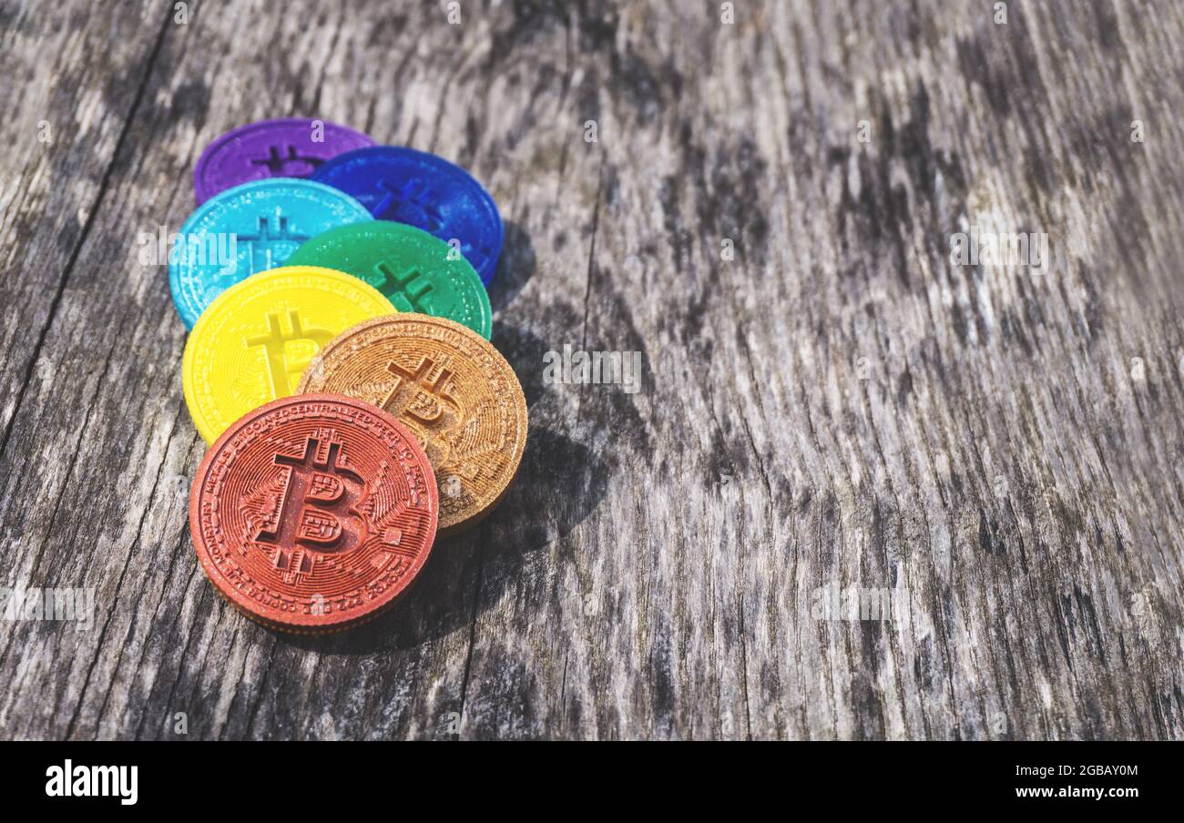 Different cryptocurrency hi-res stock photography and images - Alamy