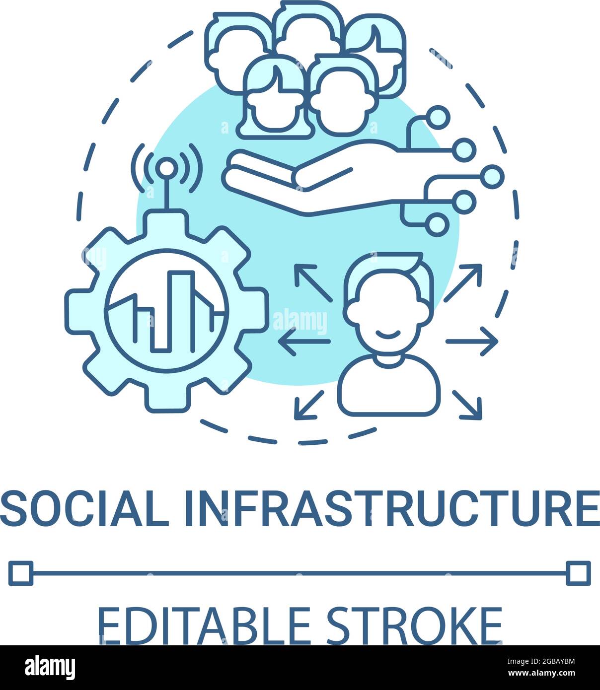 Social infrastructure blue concept icon Stock Vector Image & Art - Alamy Social infrastructure blue concept icon Stock Vector Image & Art - Alamy