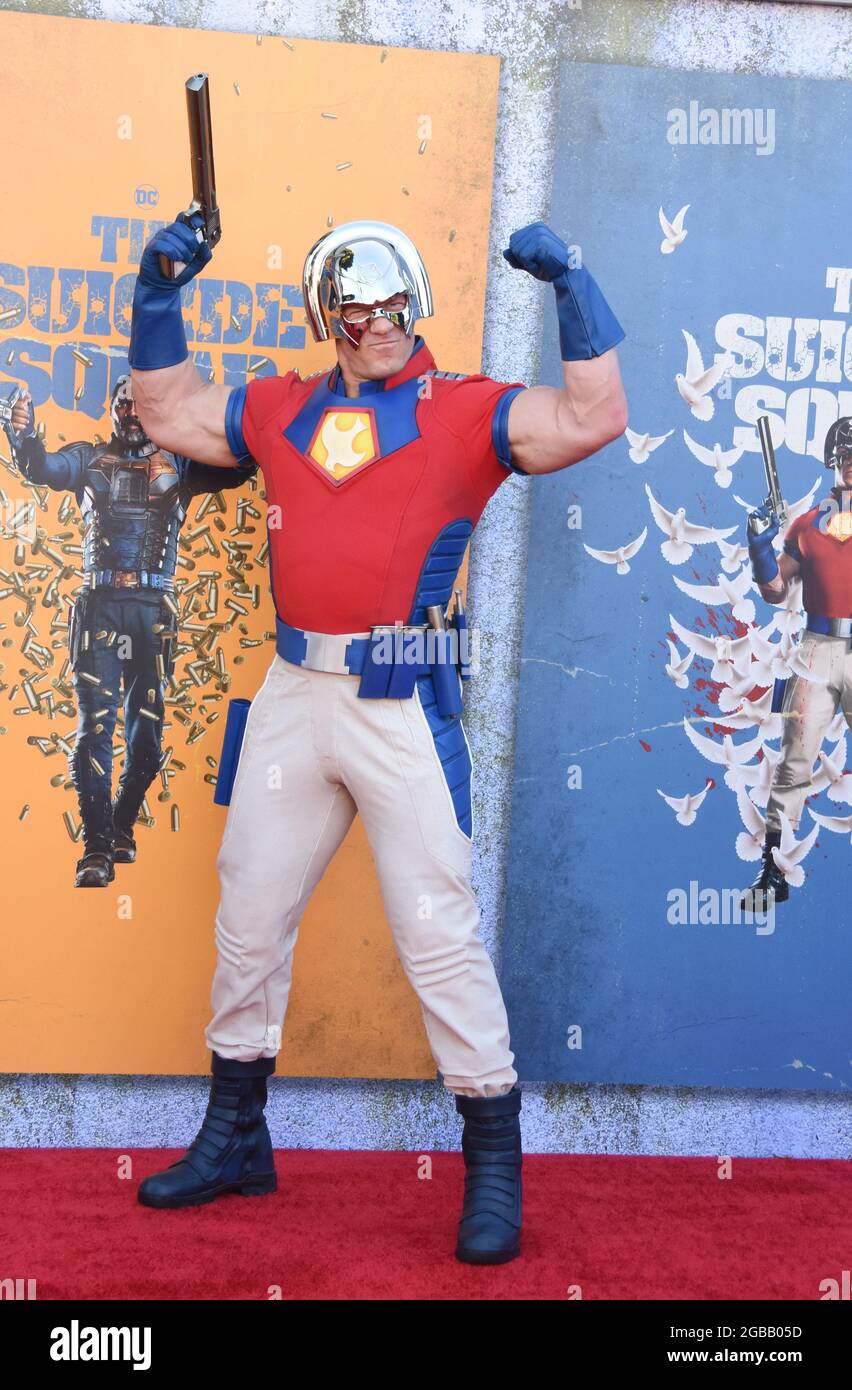Los Angeles, California, USA 2nd August 2021 Actor John Cena attends ...