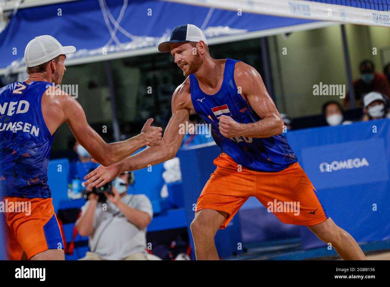 TOKYO, JAPAN - AUGUST 1: Alexander Brouwer of the Netherlands and ...