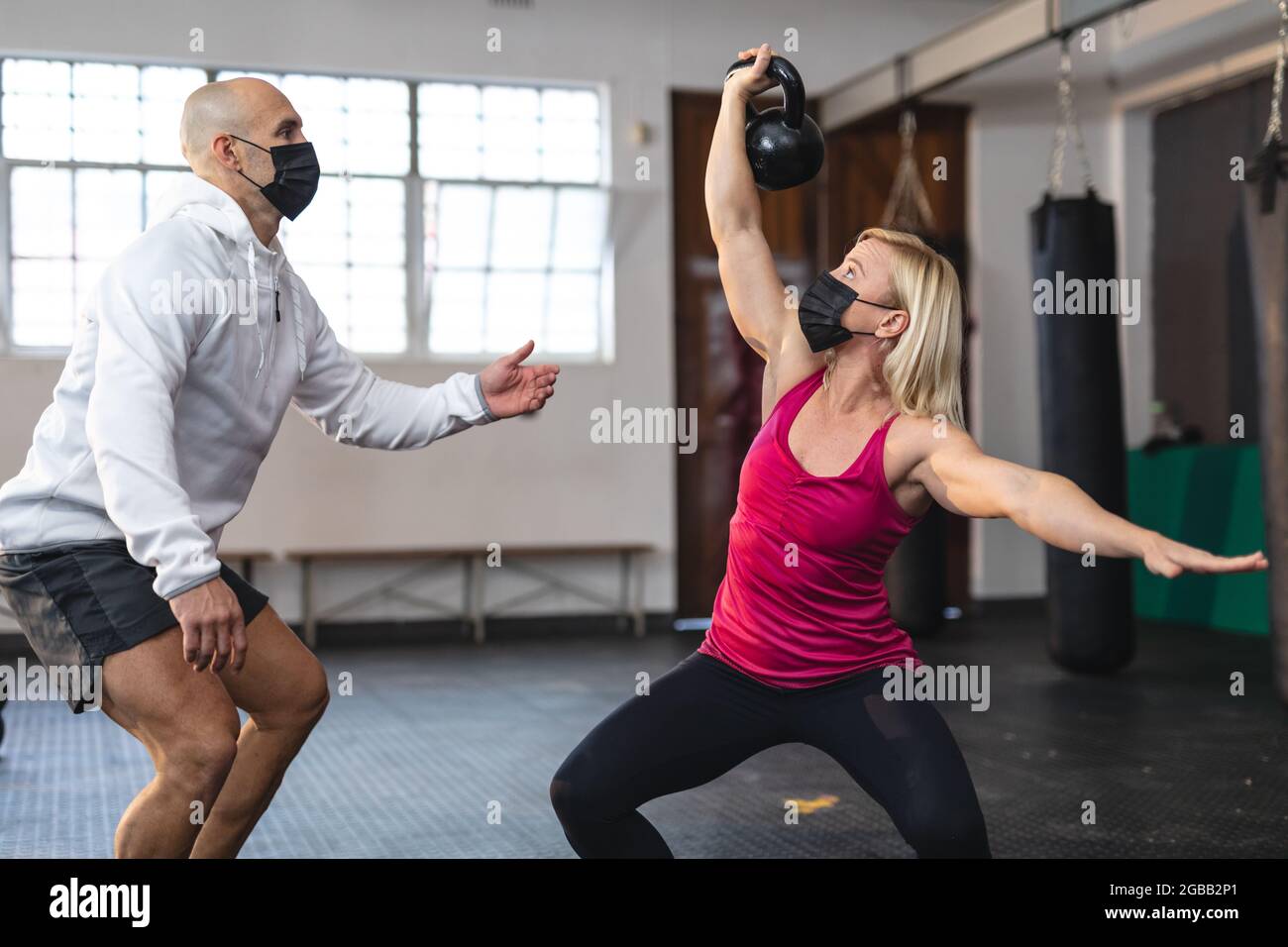Lifting mask hi-res stock photography and images - Alamy