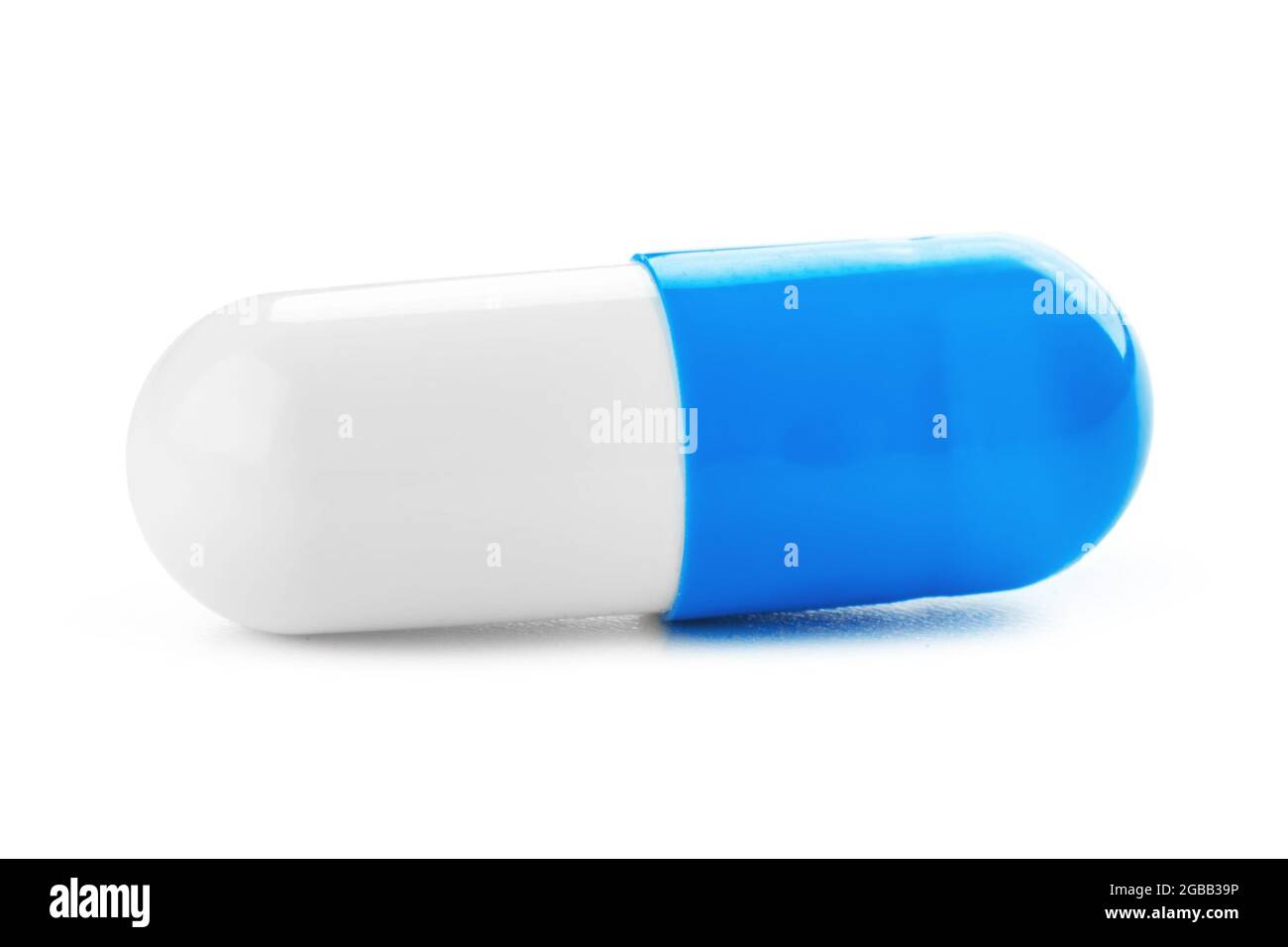 blue drugs isolated on white background Stock Photo - Alamy