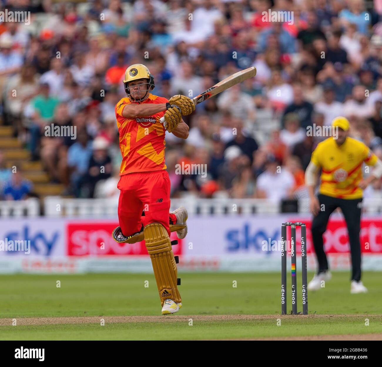 Will Smeed of Birmingham Phoenix batting against Trent Rockets in The ...