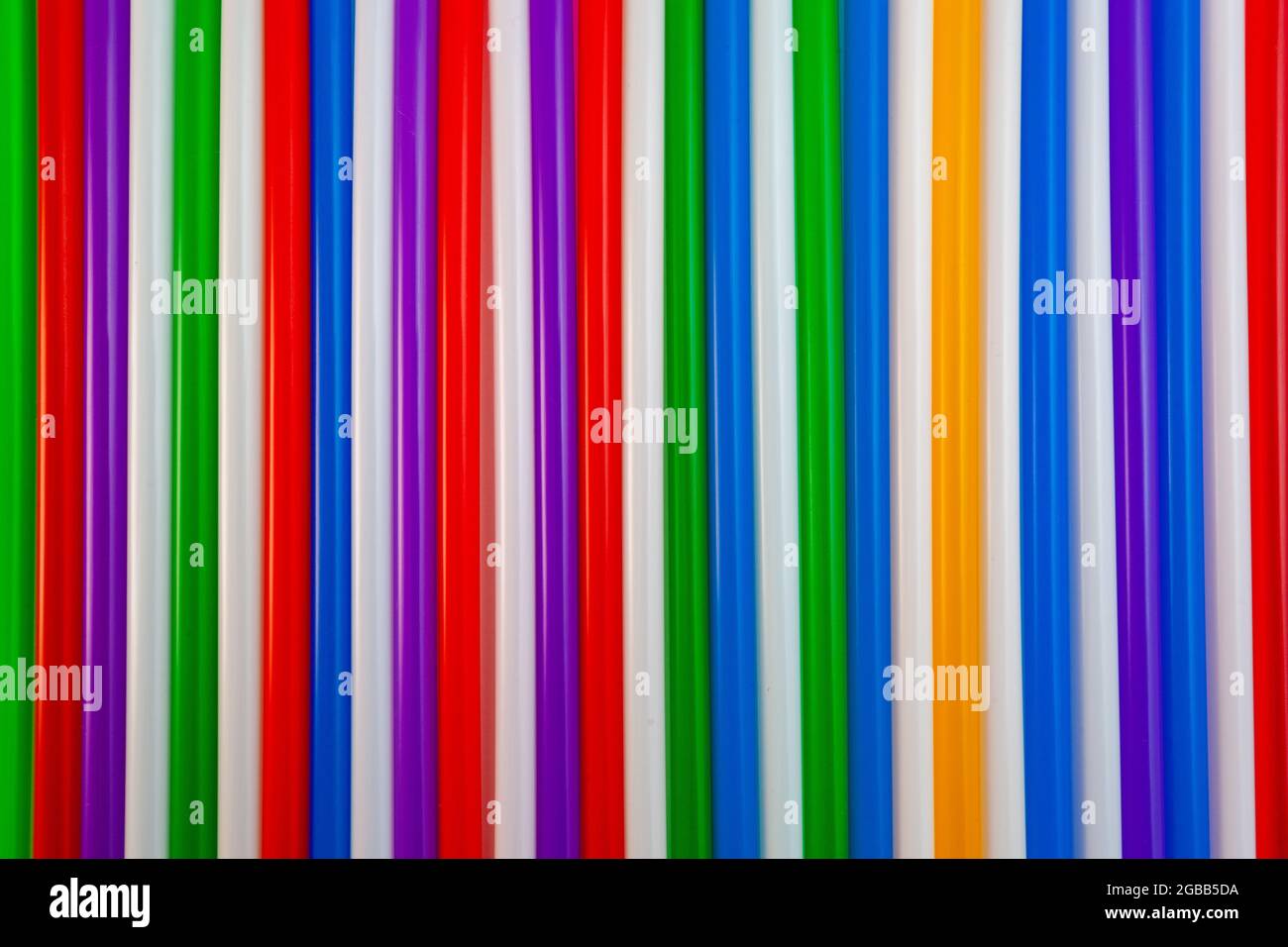 texture of multi-colored cocktail tubes Stock Photo - Alamy