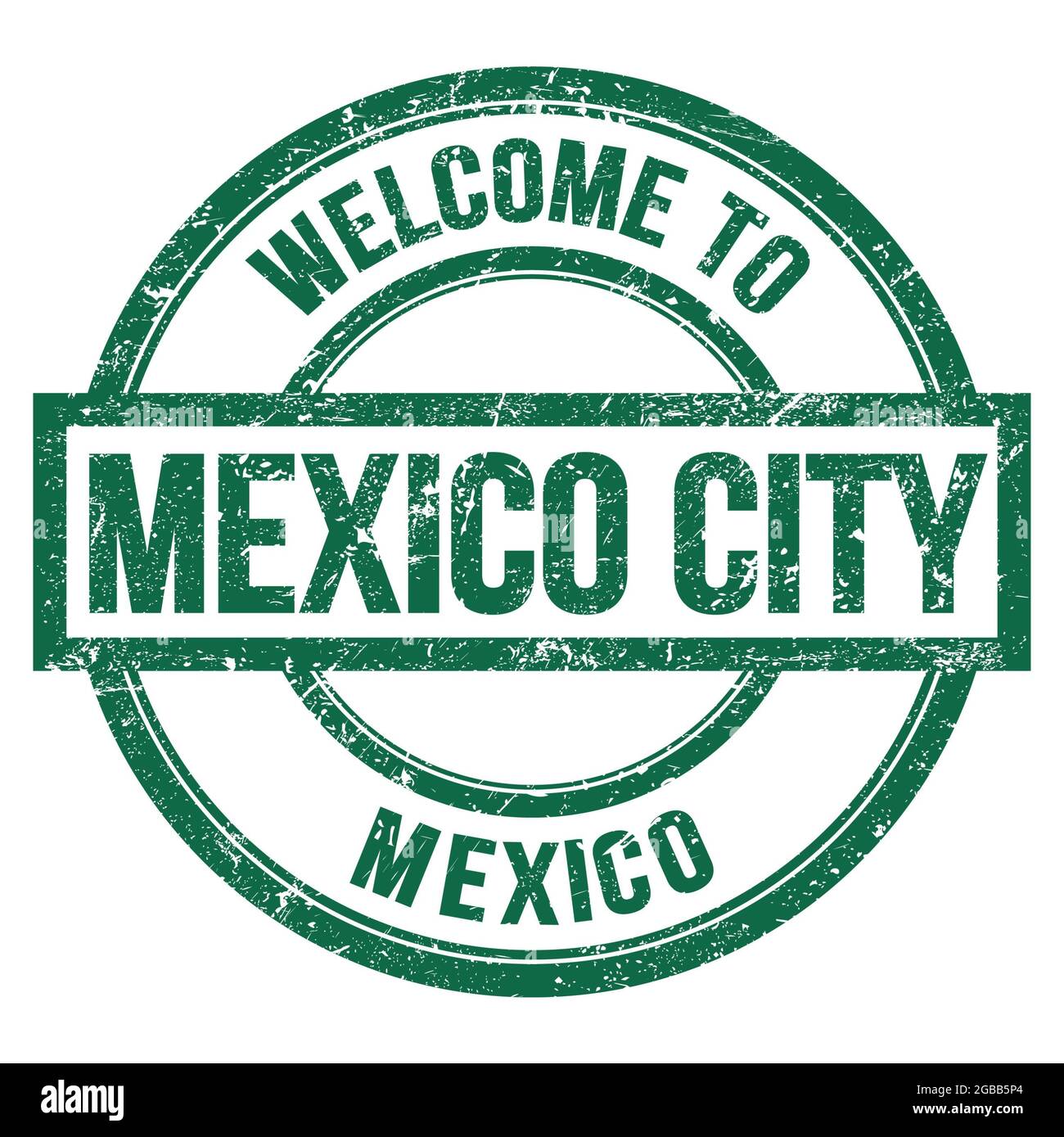 Welcome mexico stamp hi-res stock photography and images - Alamy