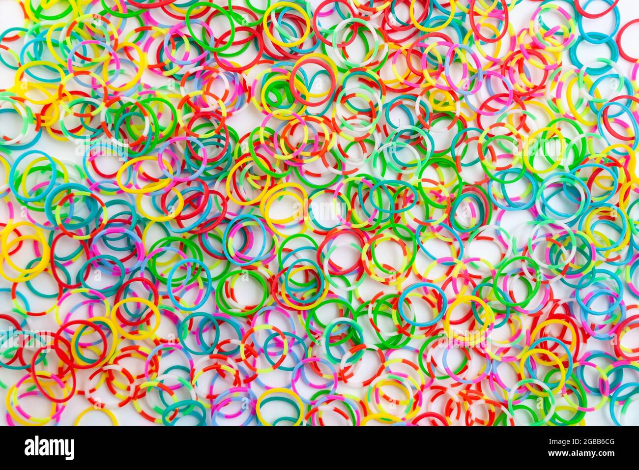 texture multi color rubber band Stock Photo - Alamy