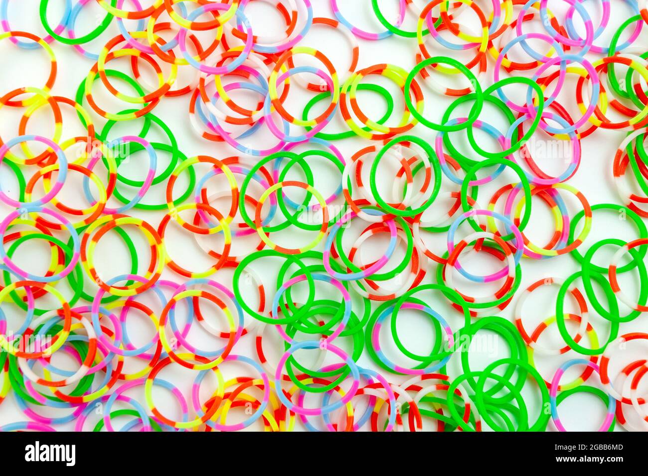 texture multi color rubber band Stock Photo - Alamy