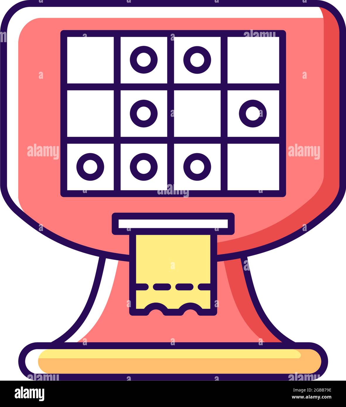 Lotto ticket terminal hi-res stock photography and images - Alamy