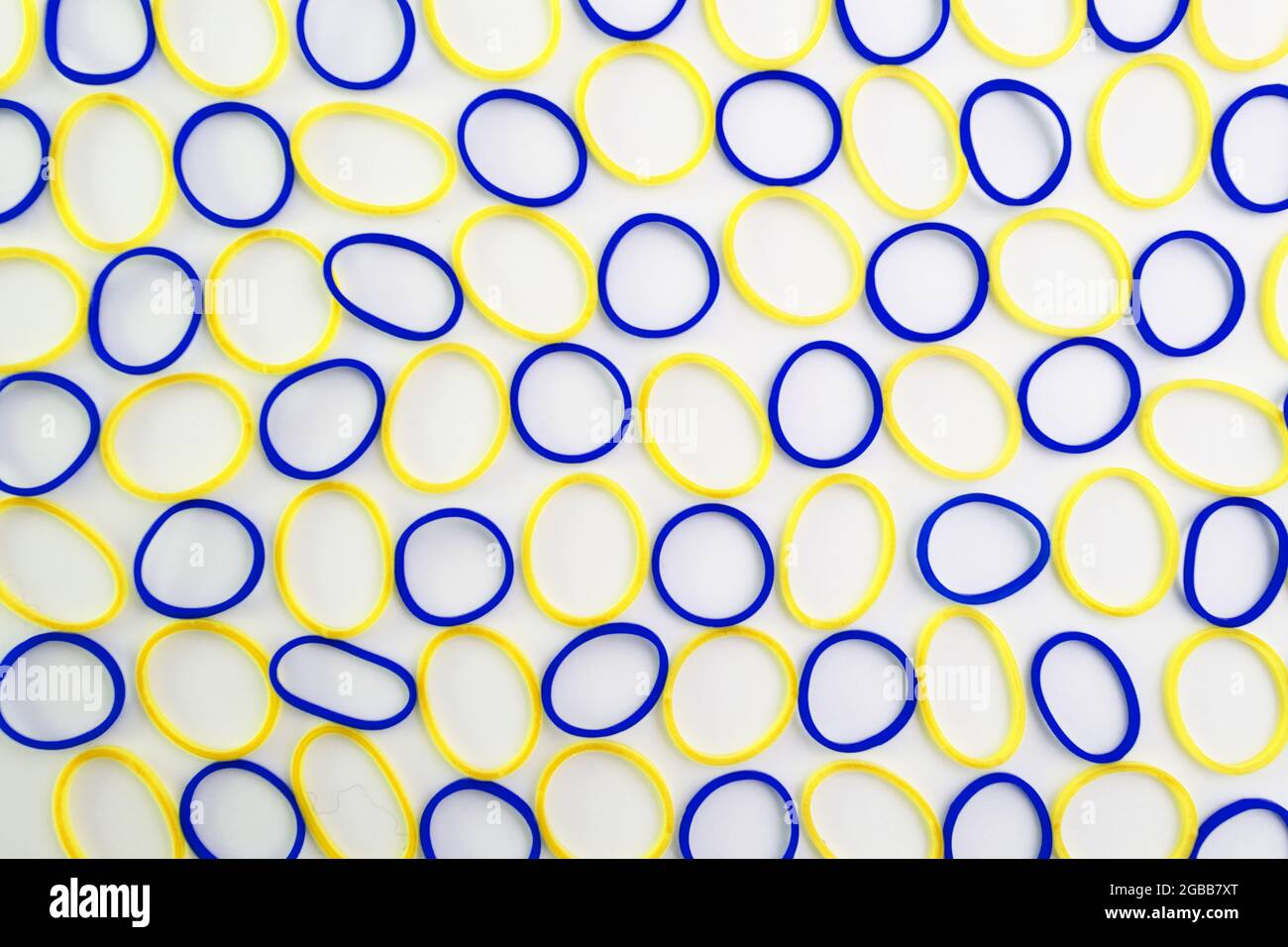 texture multi color rubber band Stock Photo - Alamy