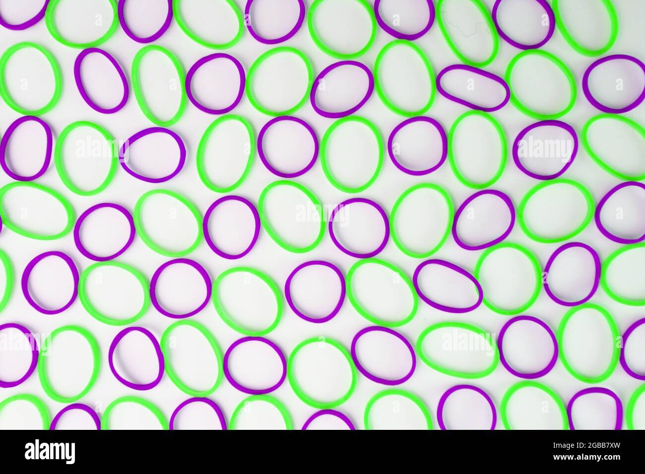 texture multi color rubber band Stock Photo - Alamy