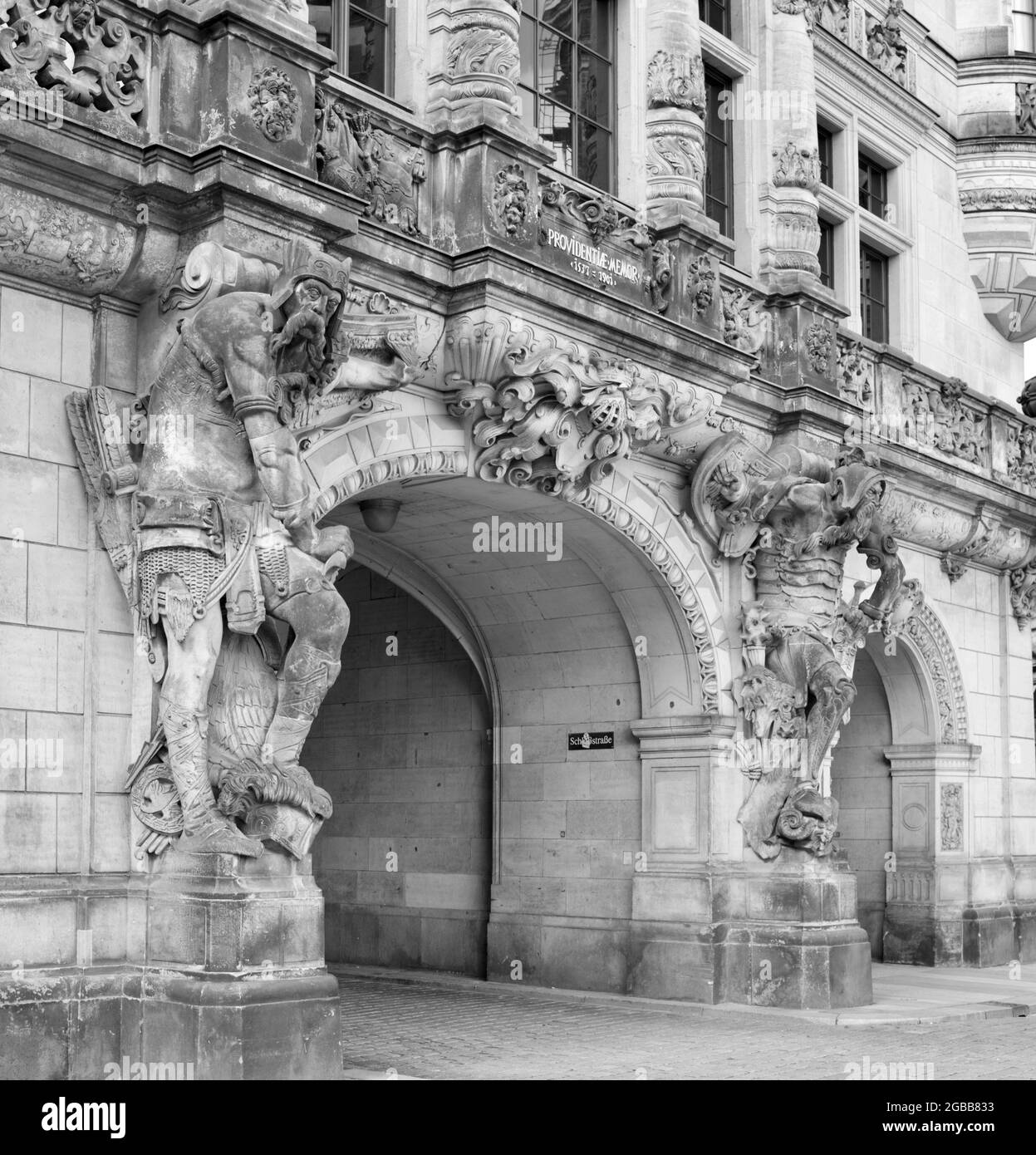 Elbe gate Black and White Stock Photos & Images - Alamy