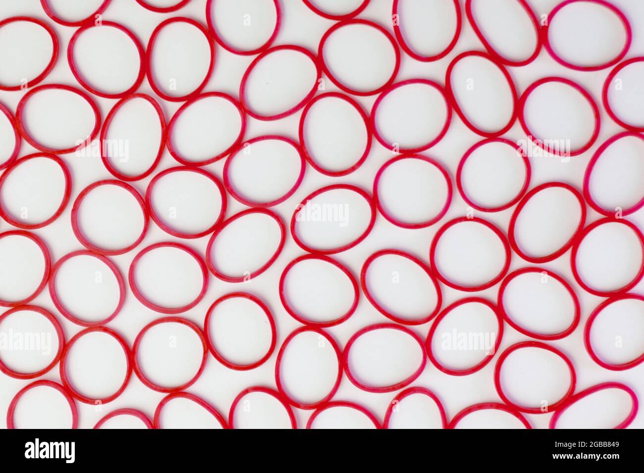 texture multi color rubber band Stock Photo - Alamy