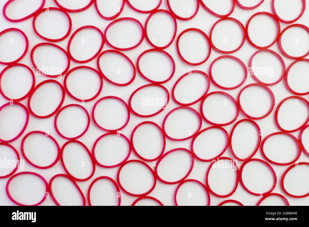 texture multi color rubber band Stock Photo - Alamy