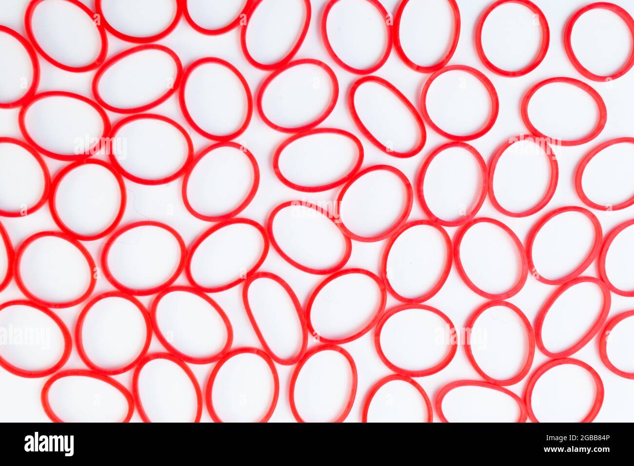 texture multi color rubber band Stock Photo - Alamy