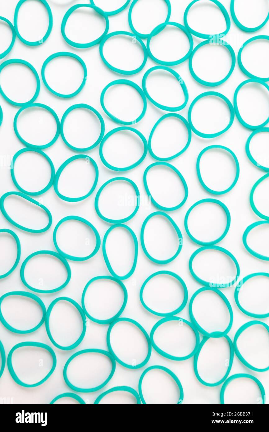 texture multi color rubber band Stock Photo - Alamy