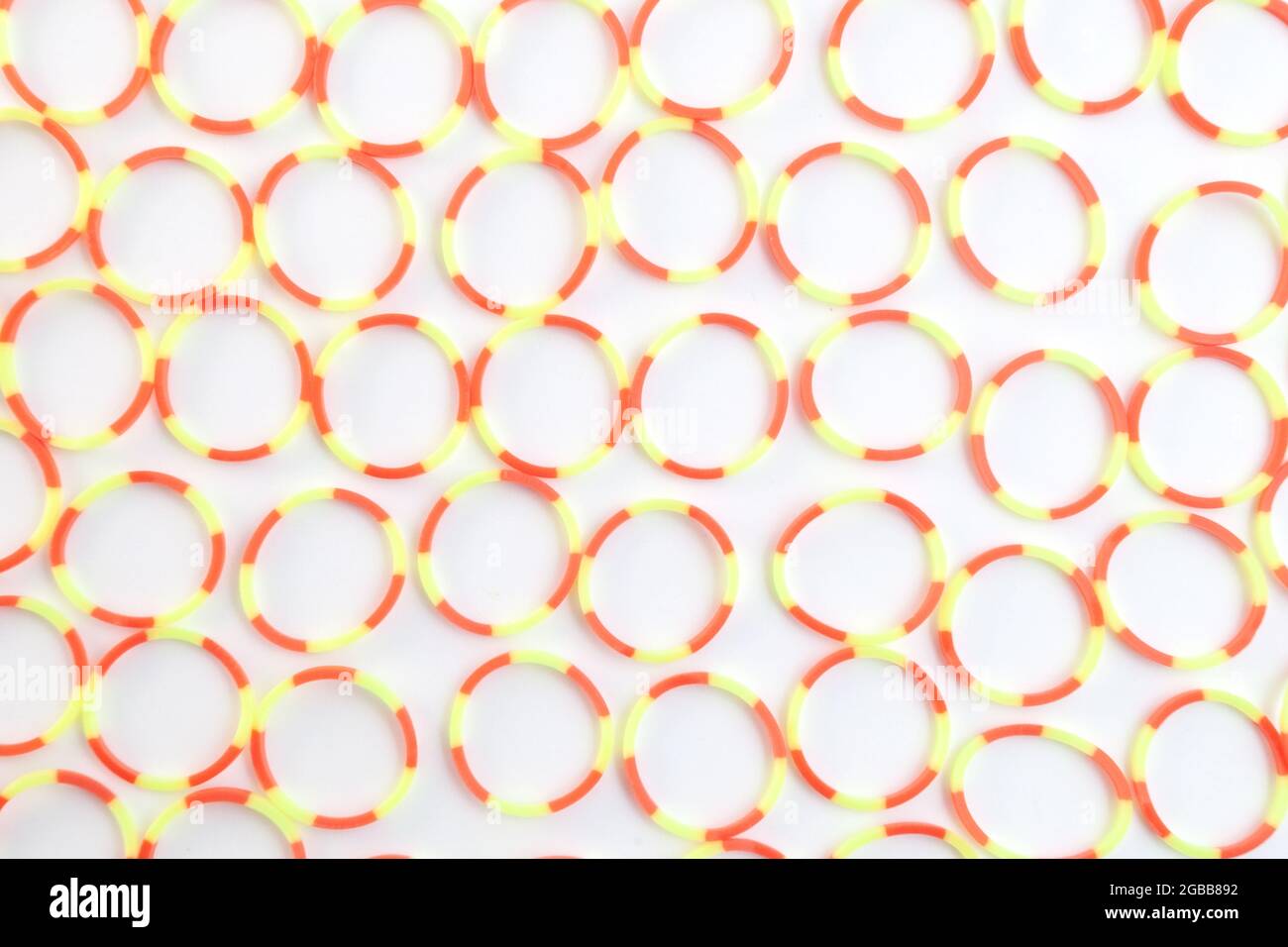 texture multi color rubber band Stock Photo - Alamy