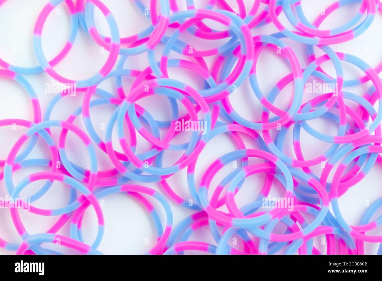 texture multi color rubber band Stock Photo - Alamy