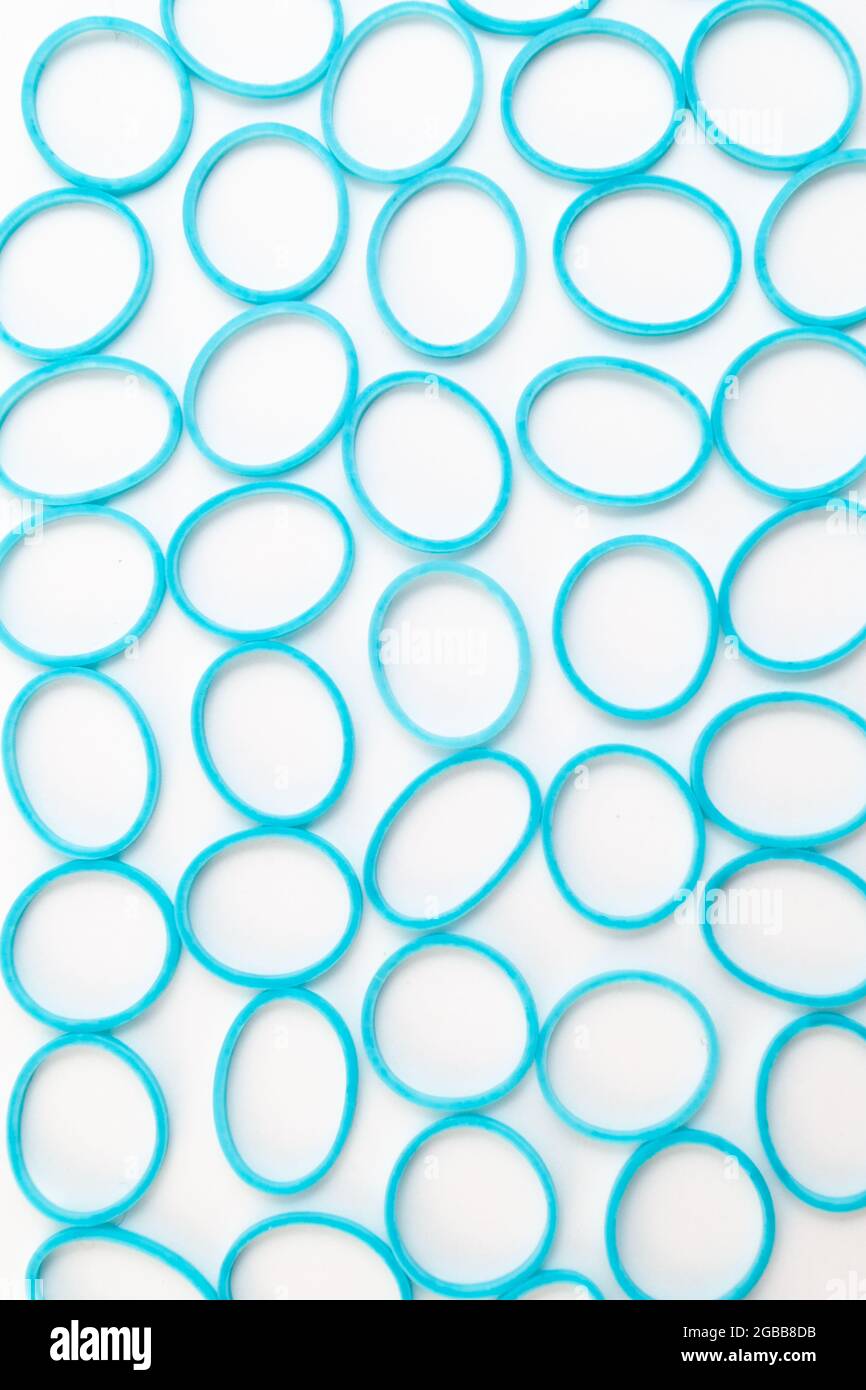 texture multi color rubber band Stock Photo - Alamy