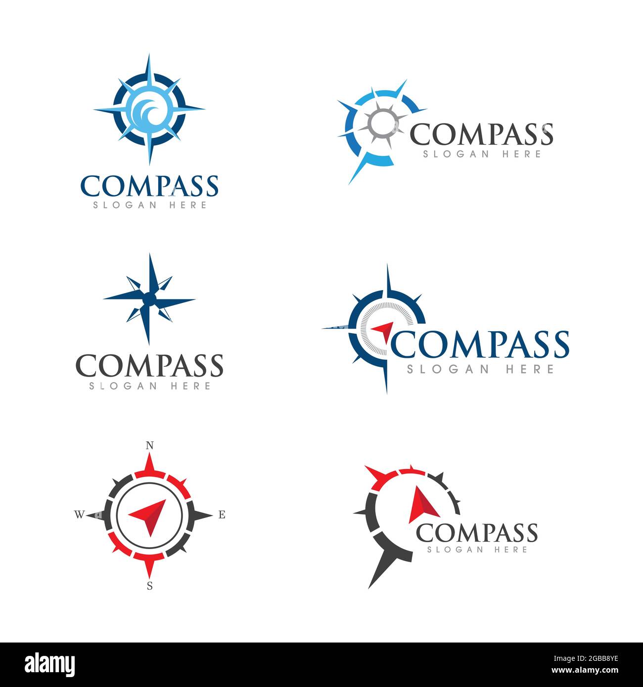 Illustration compass star map hi-res stock photography and images - Alamy