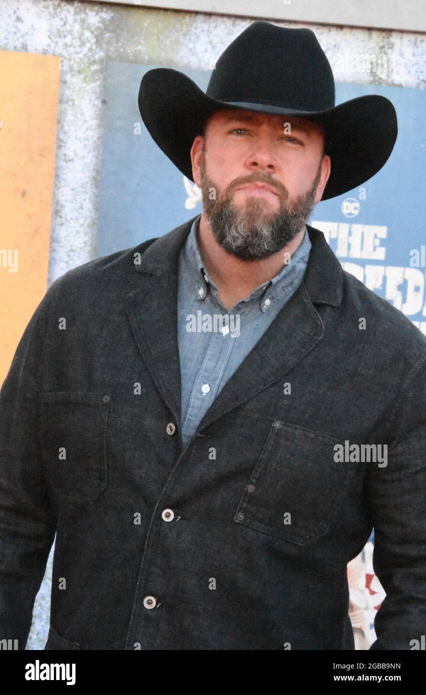 Los Angeles, California, USA 2nd August 2021 Actor Chris Sullivan ...