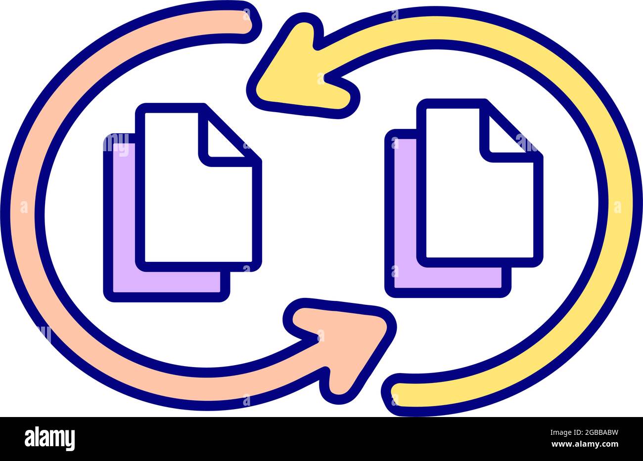 Cloud sharing traffic icon Cut Out Stock Images & Pictures - Alamy