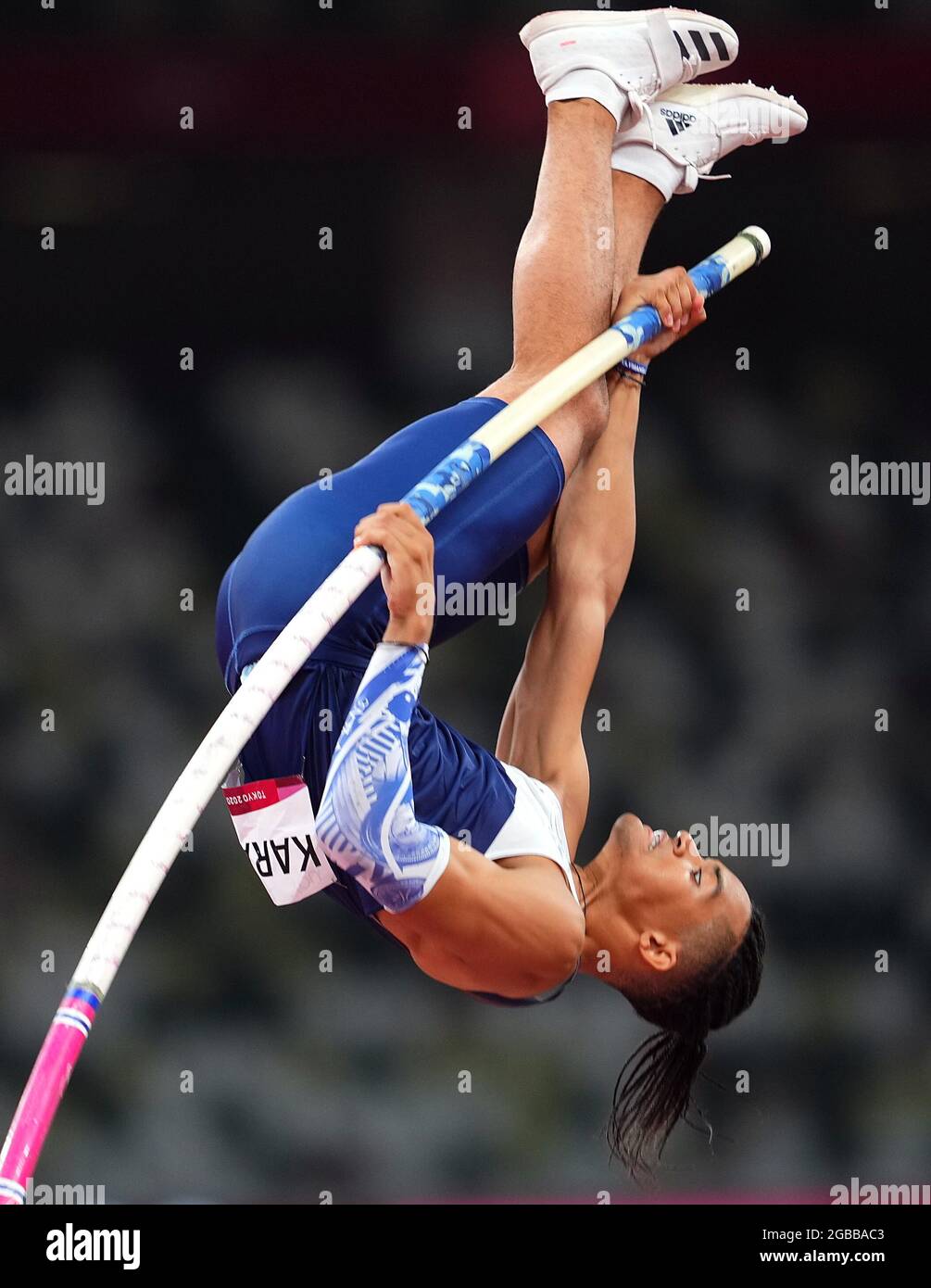 Pole vault olympics greece hi-res stock photography and images - Alamy