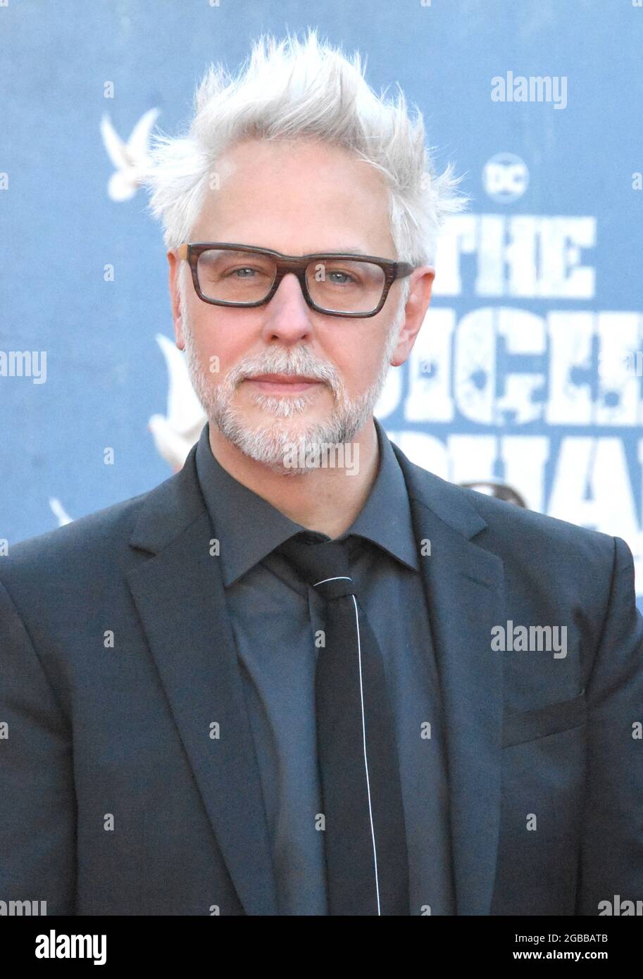 Los Angeles, California, USA 2nd August 2021 Director James Gunn ...