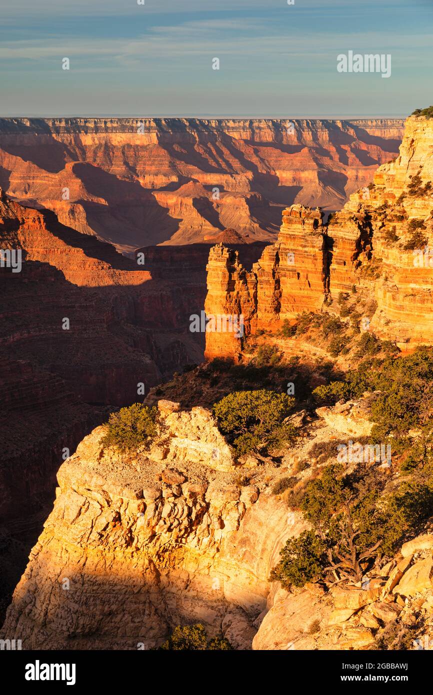 View from Cape Royal, North Rim, Grand Canyon National Park, UNESCO ...