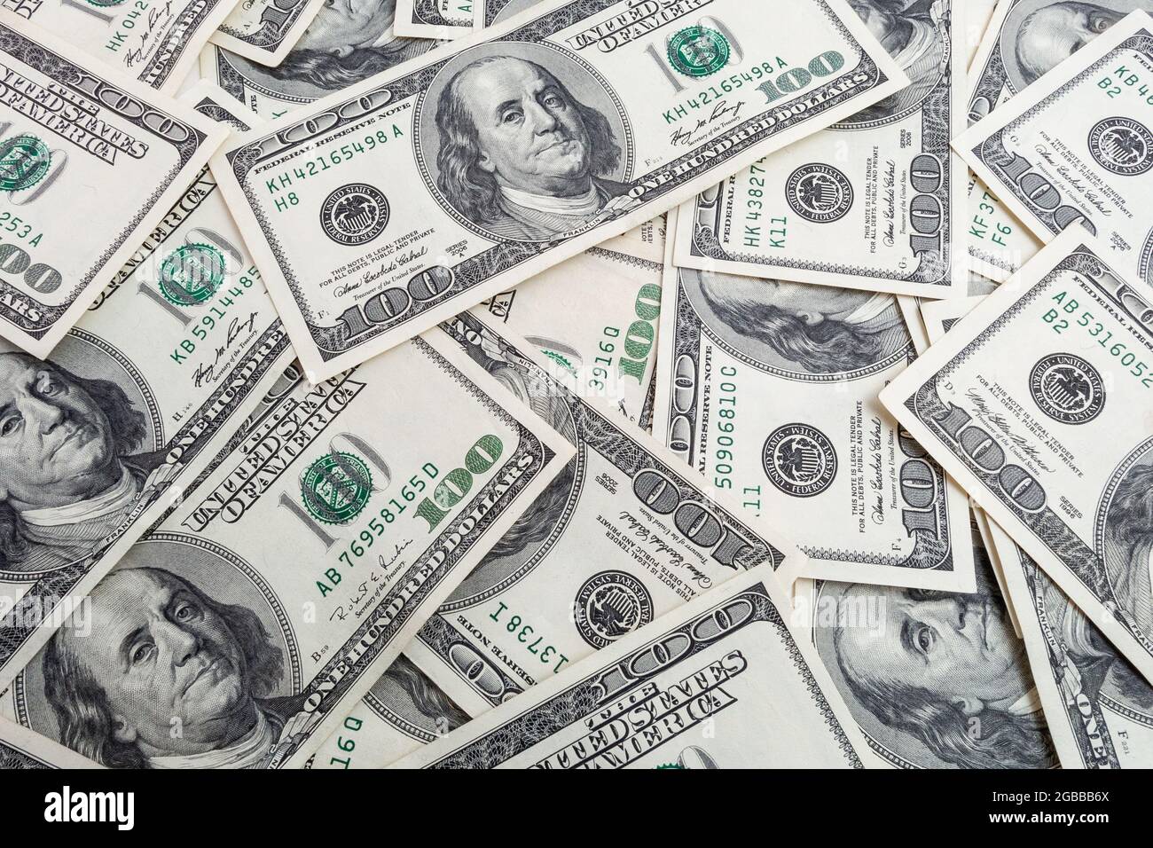 100 dollar bills pattern hi-res stock photography and images - Alamy