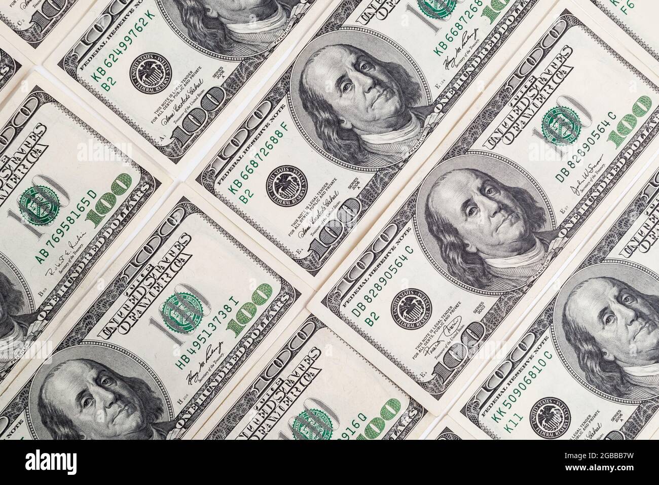 Texture US dollars. Background of one hundred dollar bills Stock Photo ...
