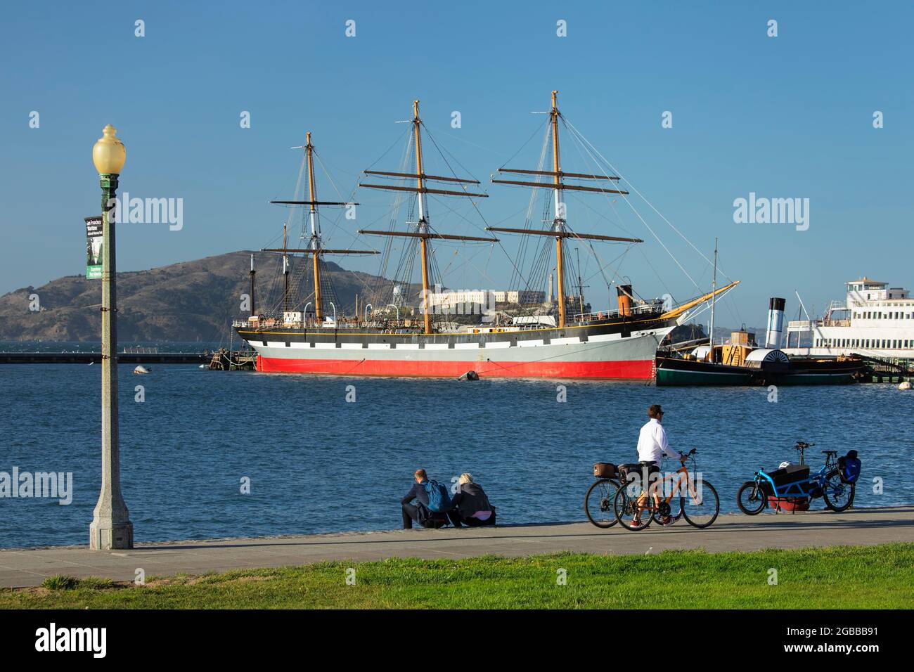 Museum vessel Balclutha, San Francisco Maritime National Historical ...