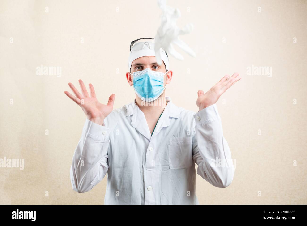 Angry patient man hospital hi-res stock photography and images - Alamy