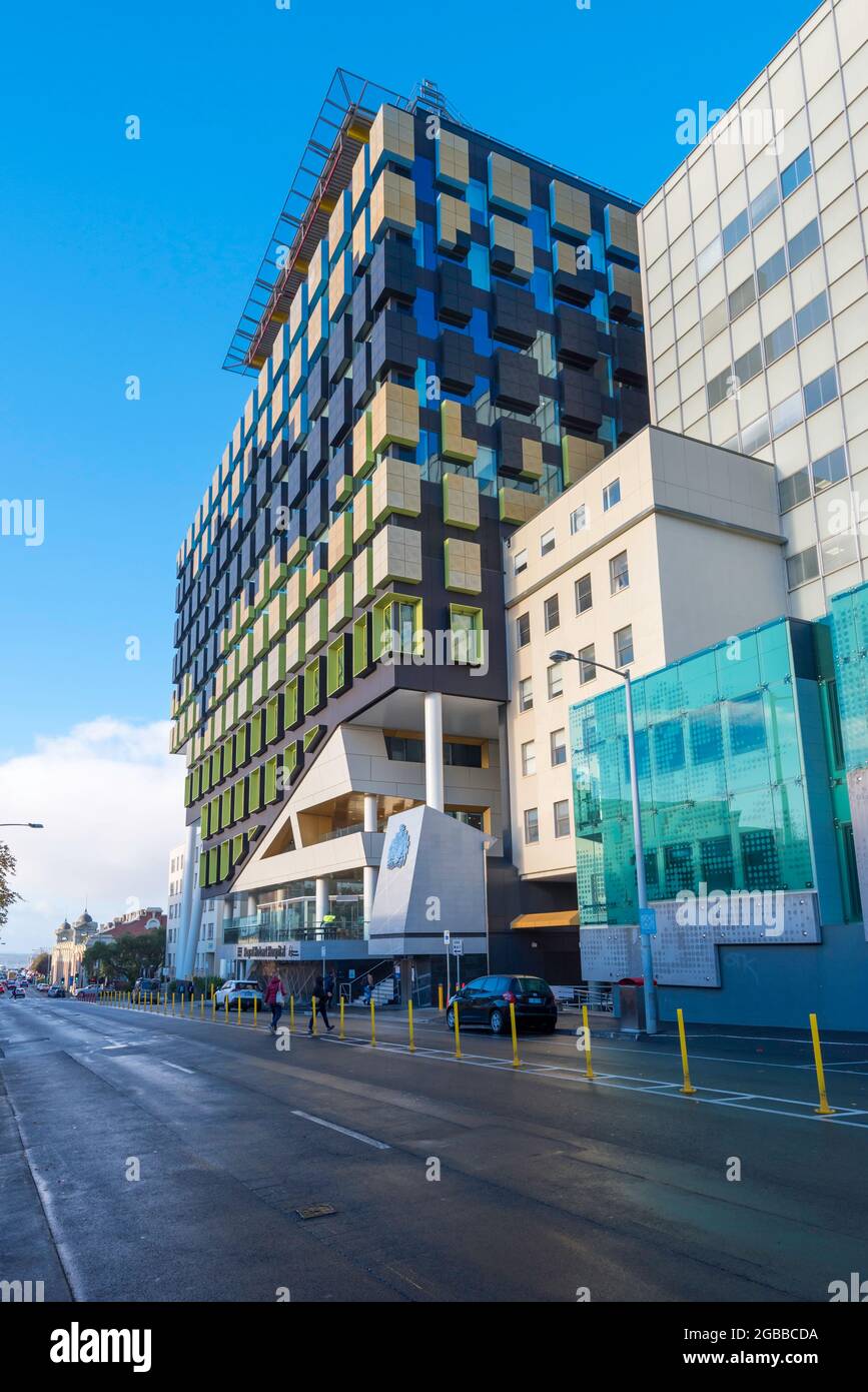 The New Royal Hobart Hospital K Block, designed by Lyons Architects, is ...