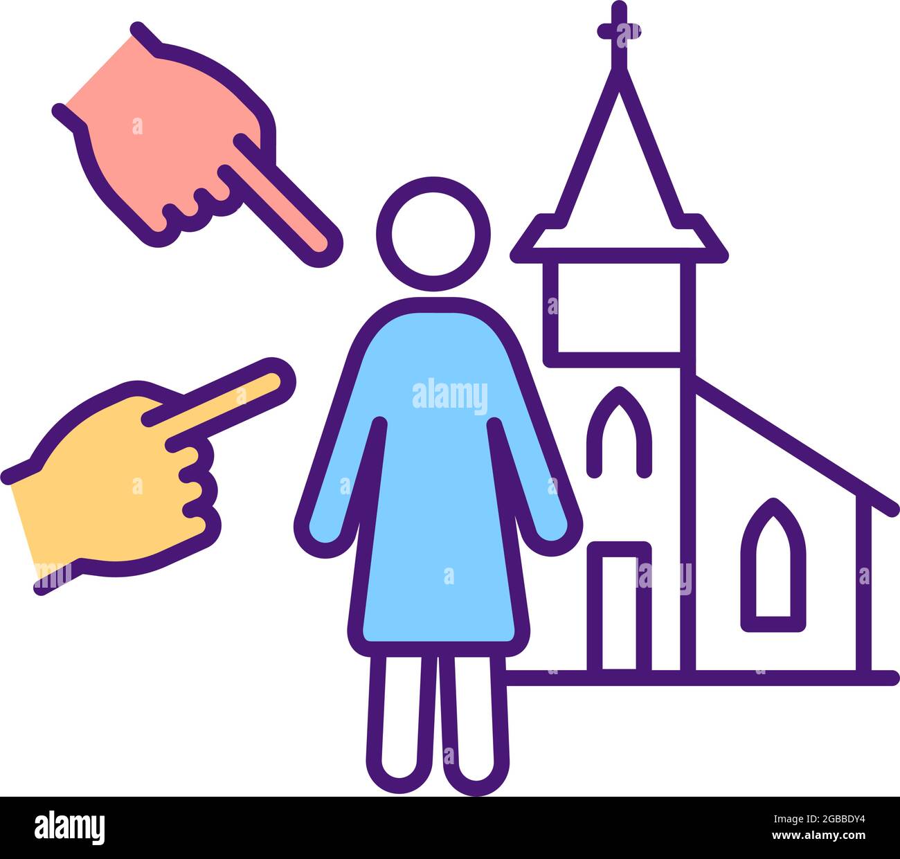 Minority person Stock Vector Images - Alamy